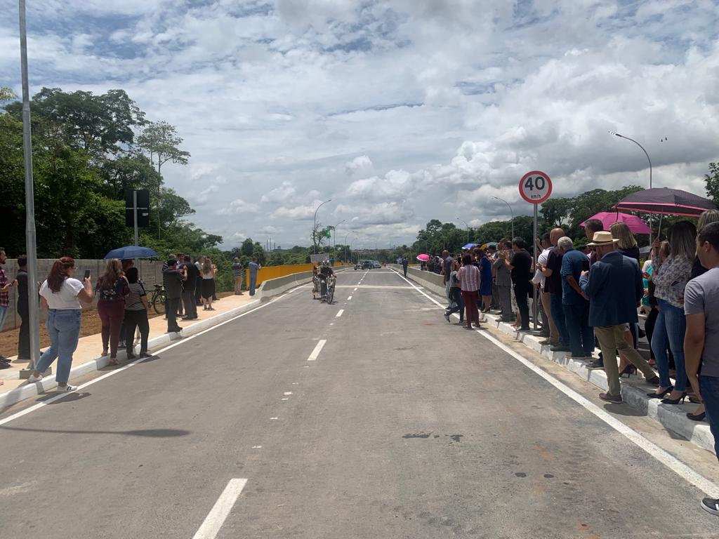 Ponte Mário Covas, 'a terceira ponte', é inaugurada em Jacareí