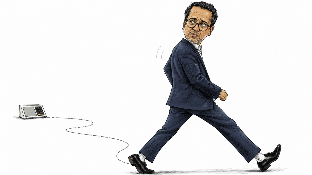 Recalculando a rota